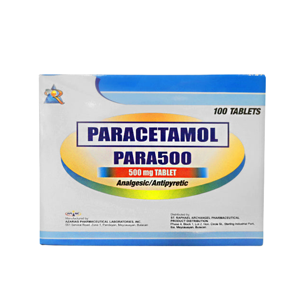 PARA500 Paracetamol 500mg Tablet 1's price in the Philippines | MedsGo ...